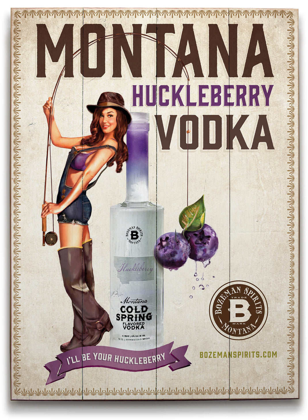 Montana Cold Spring Huckleberry Vodka – Bozeman Spirits